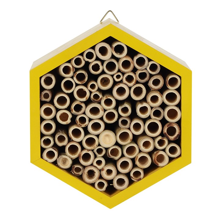 Bee House - Hexagon Shaped | For Buzzing Garden Friends - e-Pots